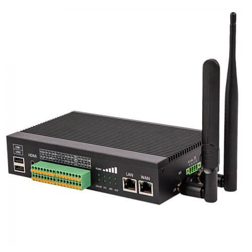 ER500 Industrial Dual-SIM Cellular Router, Cellular modem- Elastel