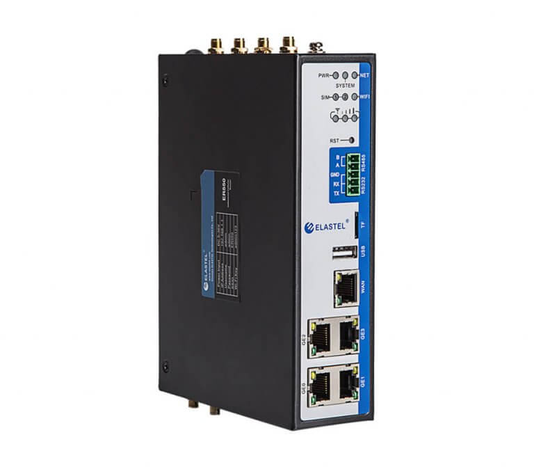 ER550 Industrial Dual-SIM 5G Router, Cellular modem- Elastel
