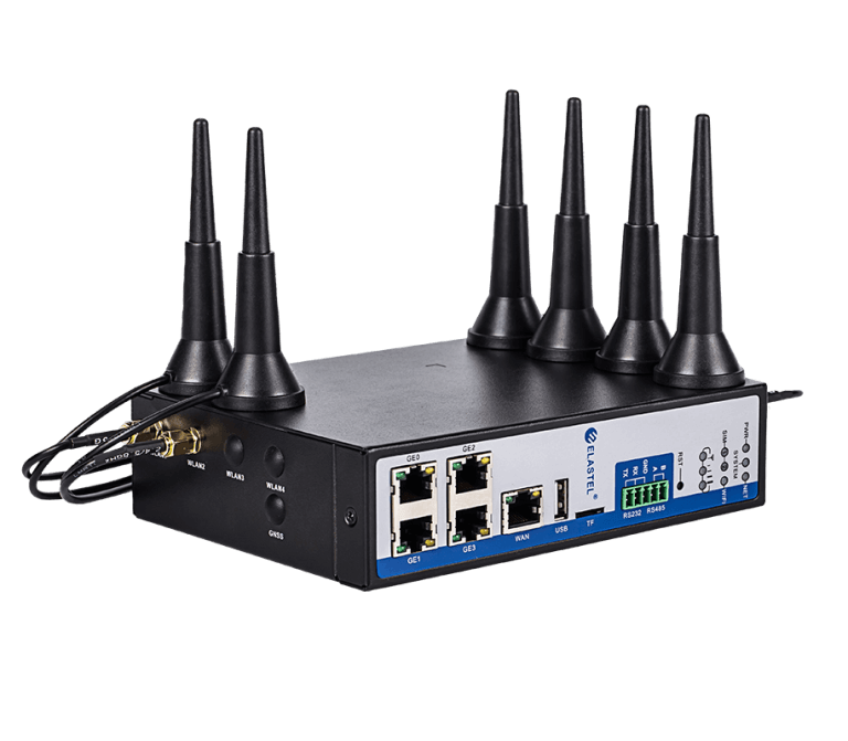 ER550 Industrial Dual-SIM 5G Router, Cellular modem- Elastel